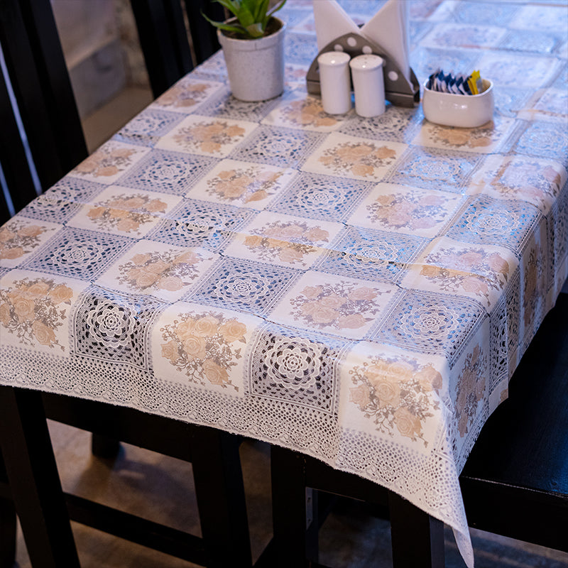 Buy Premium Table Covers, Rectangular, Clear Plastic, PVC Table Covers